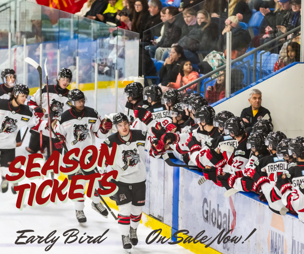 Early Bird Season Tickets 2025-2026 On Sale Now! | Alberni Valley Bulldogs