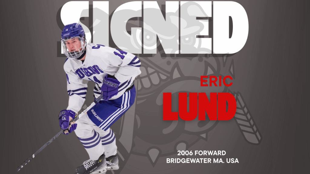 Bulldogs add Eric Lund for 25-26 | Alberni Valley Bulldogs